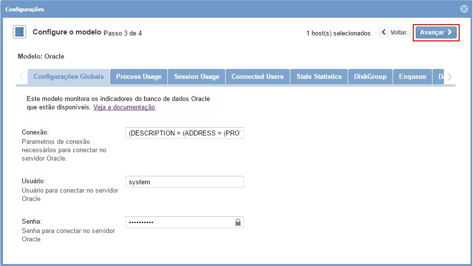 Using Oracle Monitoring Model - Knowledge Base