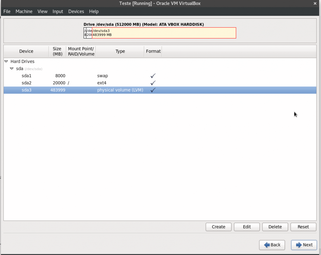 Configuring A New Lvm Partition In A New Centos 6x Installation Knowledge Base
